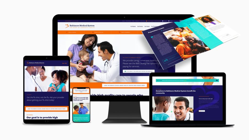 Baltimore Medical System | Healthcare Brand, Website by Vitamin®